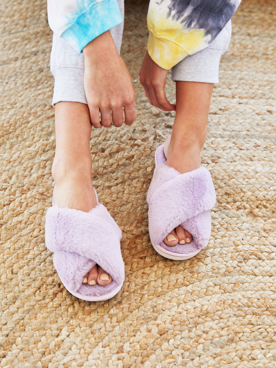 Skylar Slippers Lilac – In Style Label